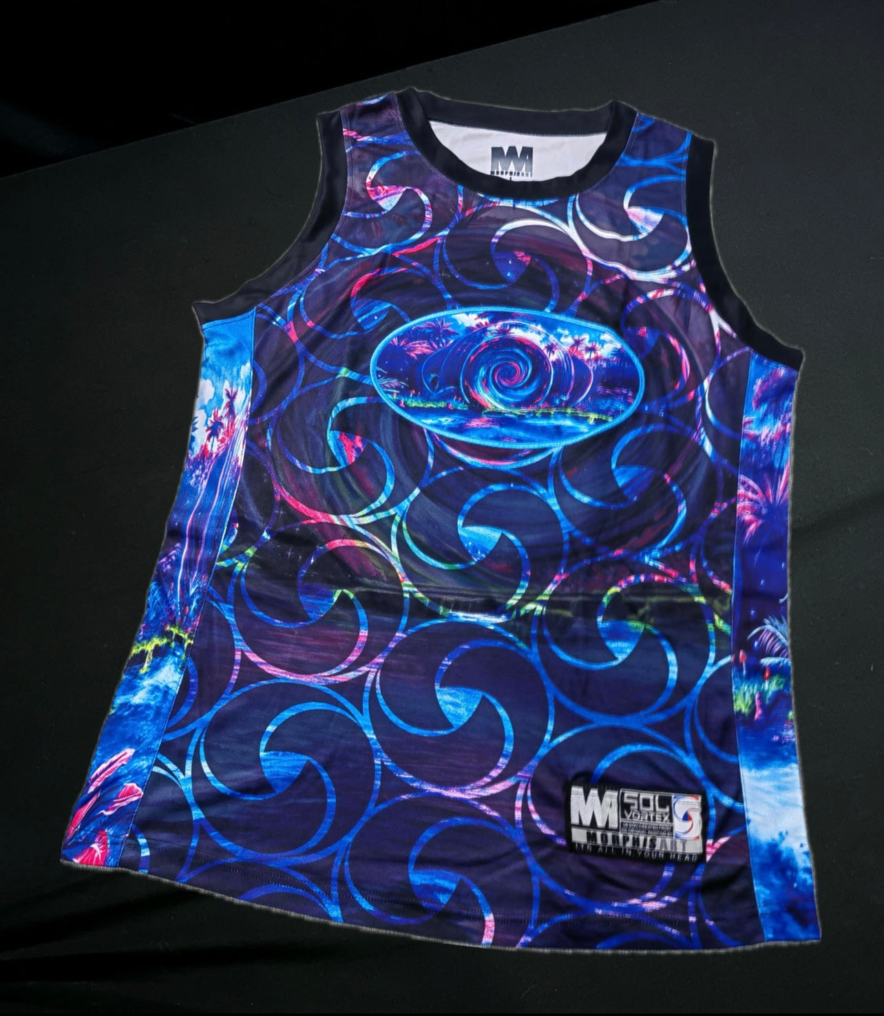 Sol Vortex - Basketball Jersey – Morphis Art