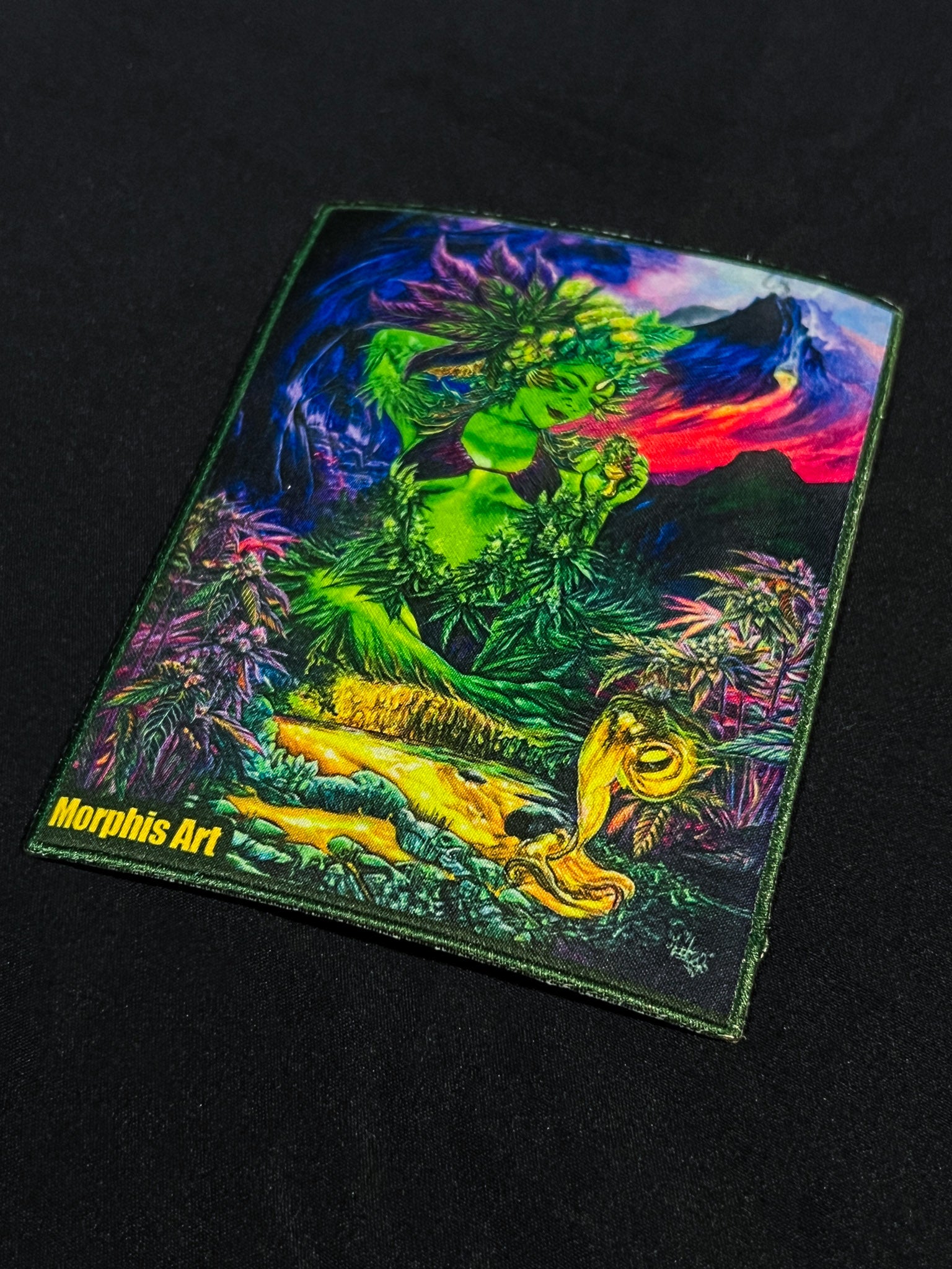 Ganja Goddess - Patch – Morphis Art