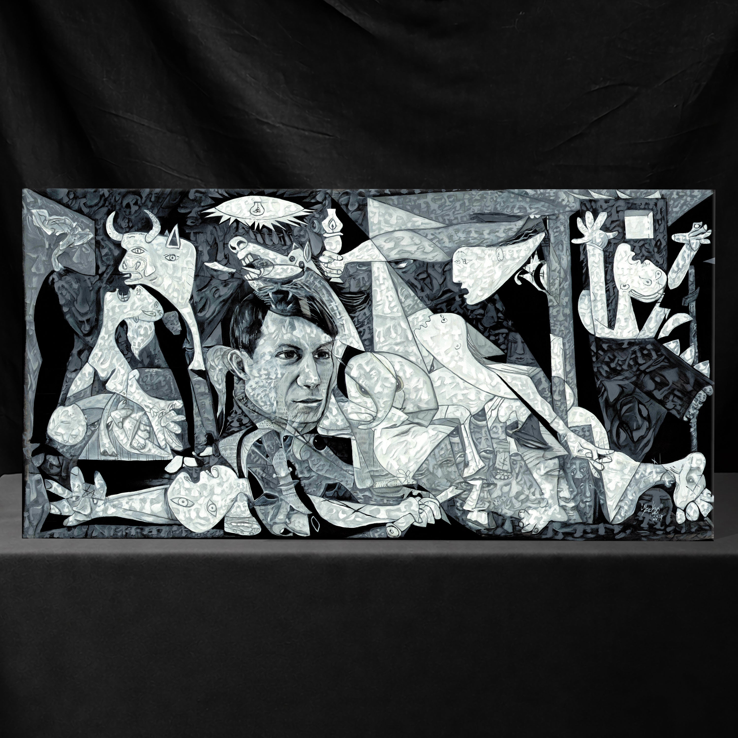 Morphed Picasso - Original Painting | 48″ x 24″ – Morphis Art